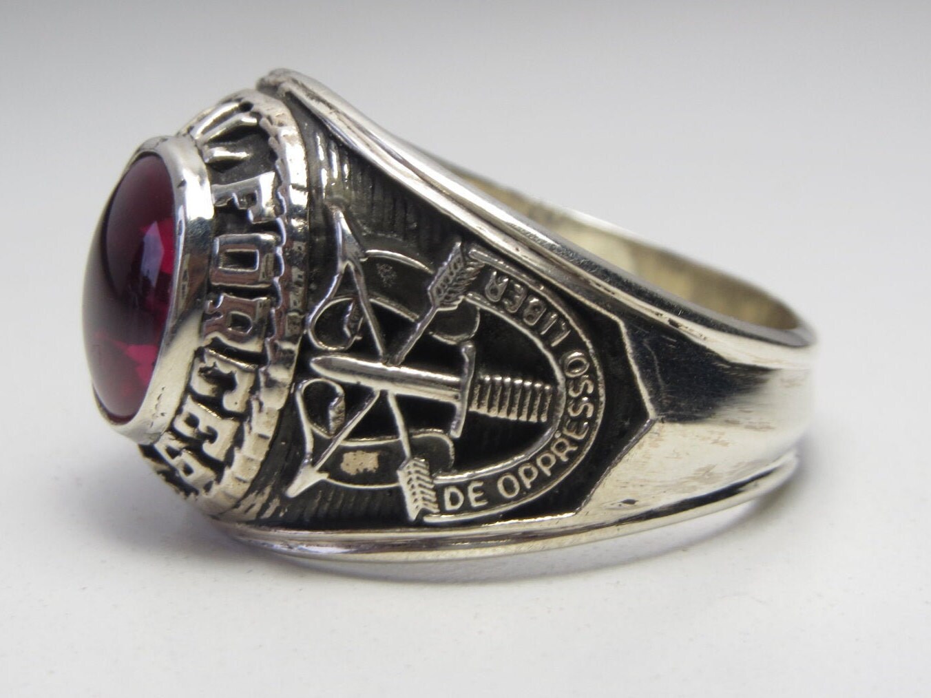 US Special Forces Ring Sterling Silver 925 Gift Military - Etsy