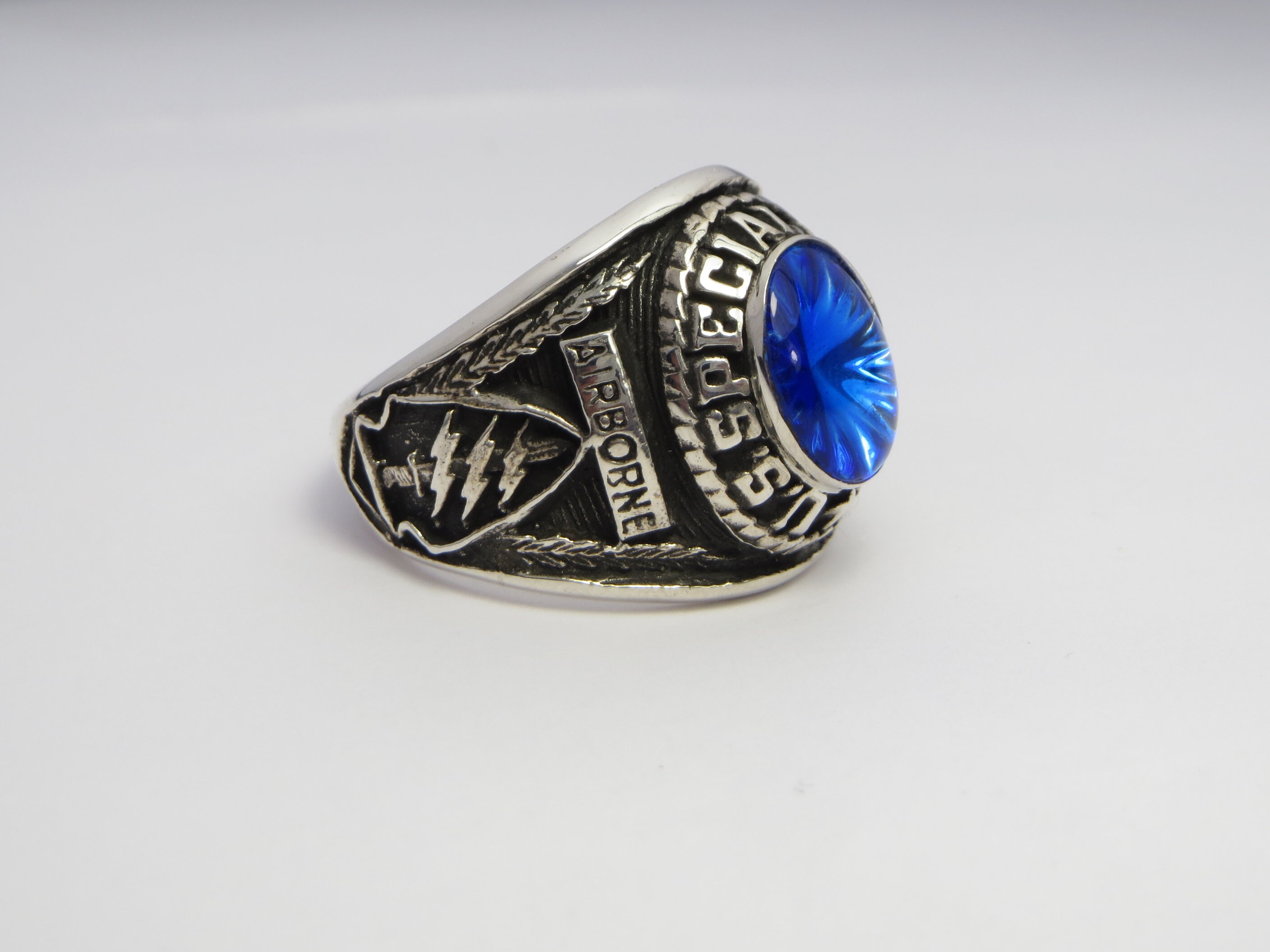 US Special Forces Ring Sterling Silver 925 Gift Military | Etsy