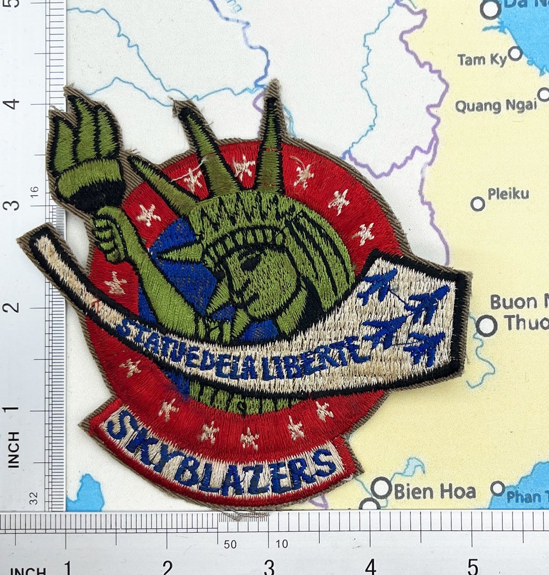 Patch Usaf 48th Tactical Fighter Wing Statue De La Liberté - Etsy