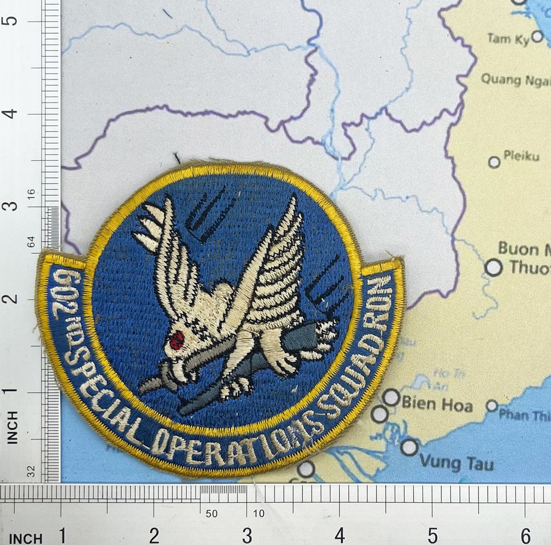 Patch , Usaf 602nd Special Operations Sqn Air Commandos Vietnamw Patch ...