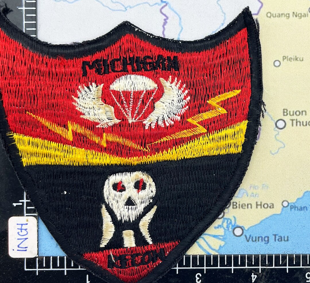 Large Patch , Michigan , Spike Recon Team , Ccn Macv Green Berets ...