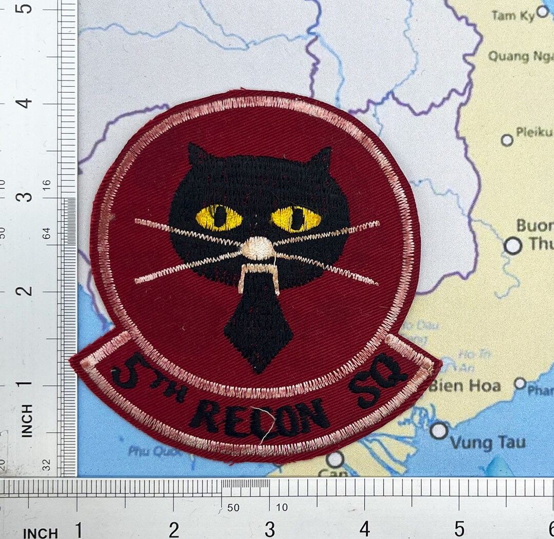 Patch , Usaf Patch Recon Pac 5 Rs Reconnaissance Squadron , E5 - Etsy