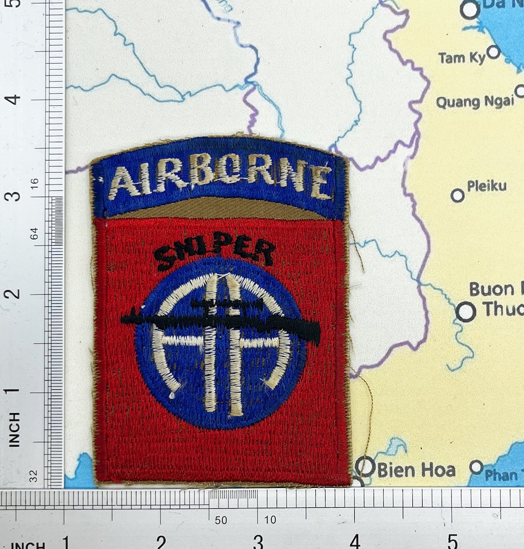 Patch Airborne Sniper Patch 82nd Division Patch - Etsy