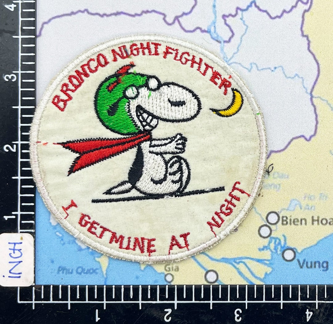 Patch , Snoopy Patch , Usaf , Bronco Night Fighter , Snoopys Dog Patch ...