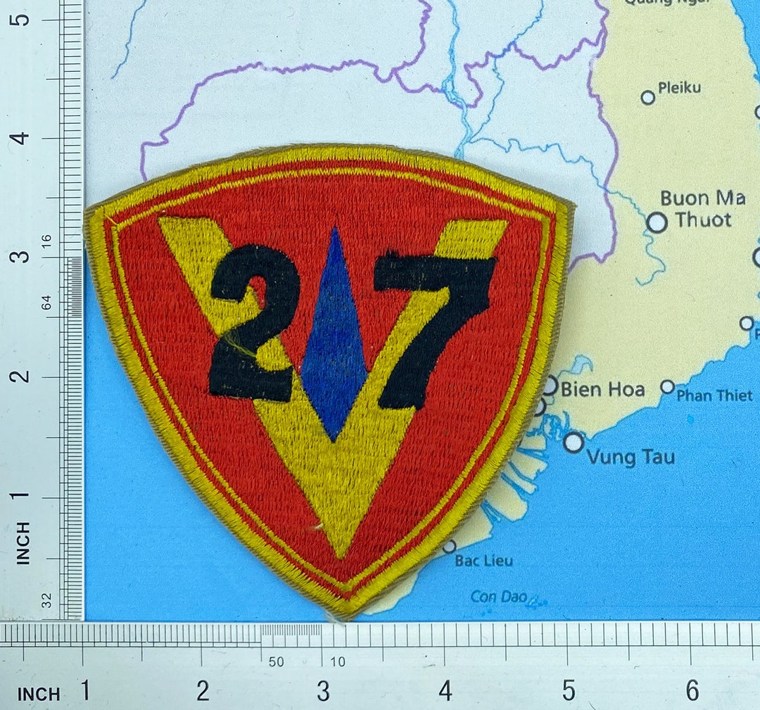 Patch , Usmc 27th Marine Regiment 5th Marine Division Vietnam Patch ...