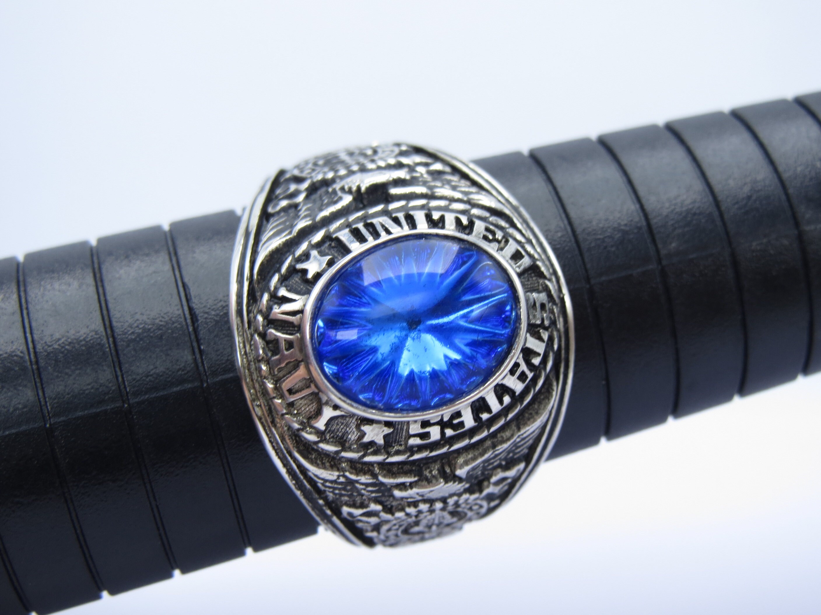 US Navy Ring USN Sterling Silber 925 Herren Ring | Etsy