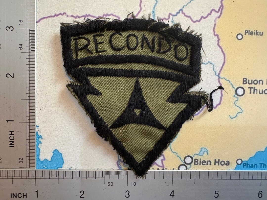 Patch Us Army Vietnam Recondo Reconnaissance Commando 5th - Etsy