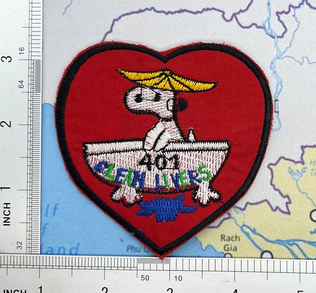 Patch , Snoopy Dog Patch Snoopy's CLEAN LIVERS 401st Usaf Tactical ...