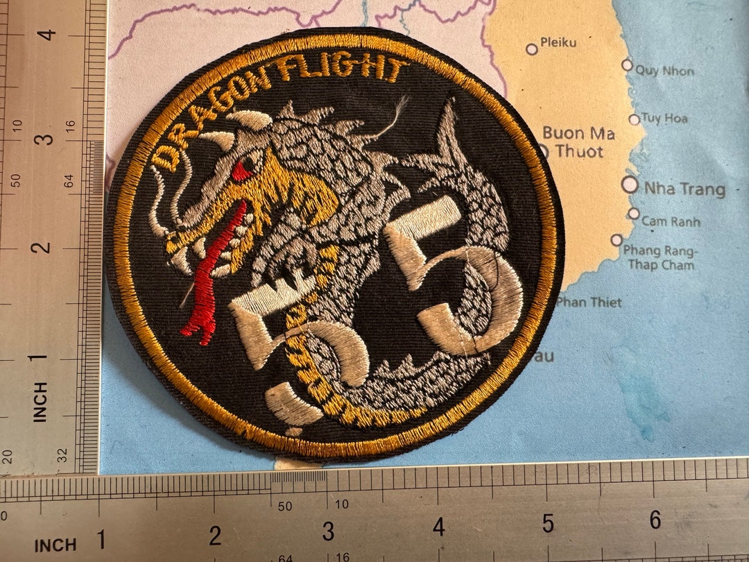 Patch Us Army Dragon Flight 55th Aviation Vietnam War Patch - Etsy