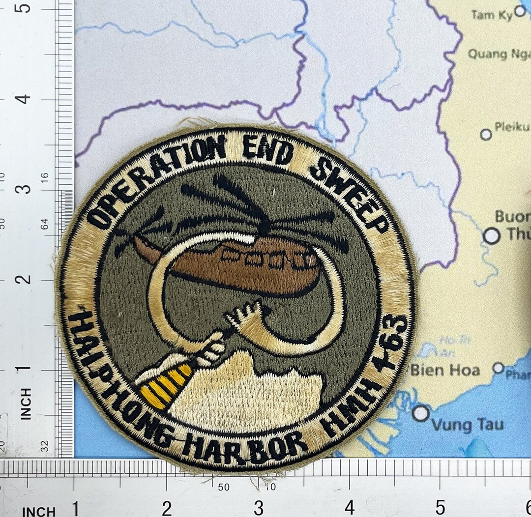 Patch Usmc Hmh-463 Operation End Sweep at Hai Phong Harbor - Etsy