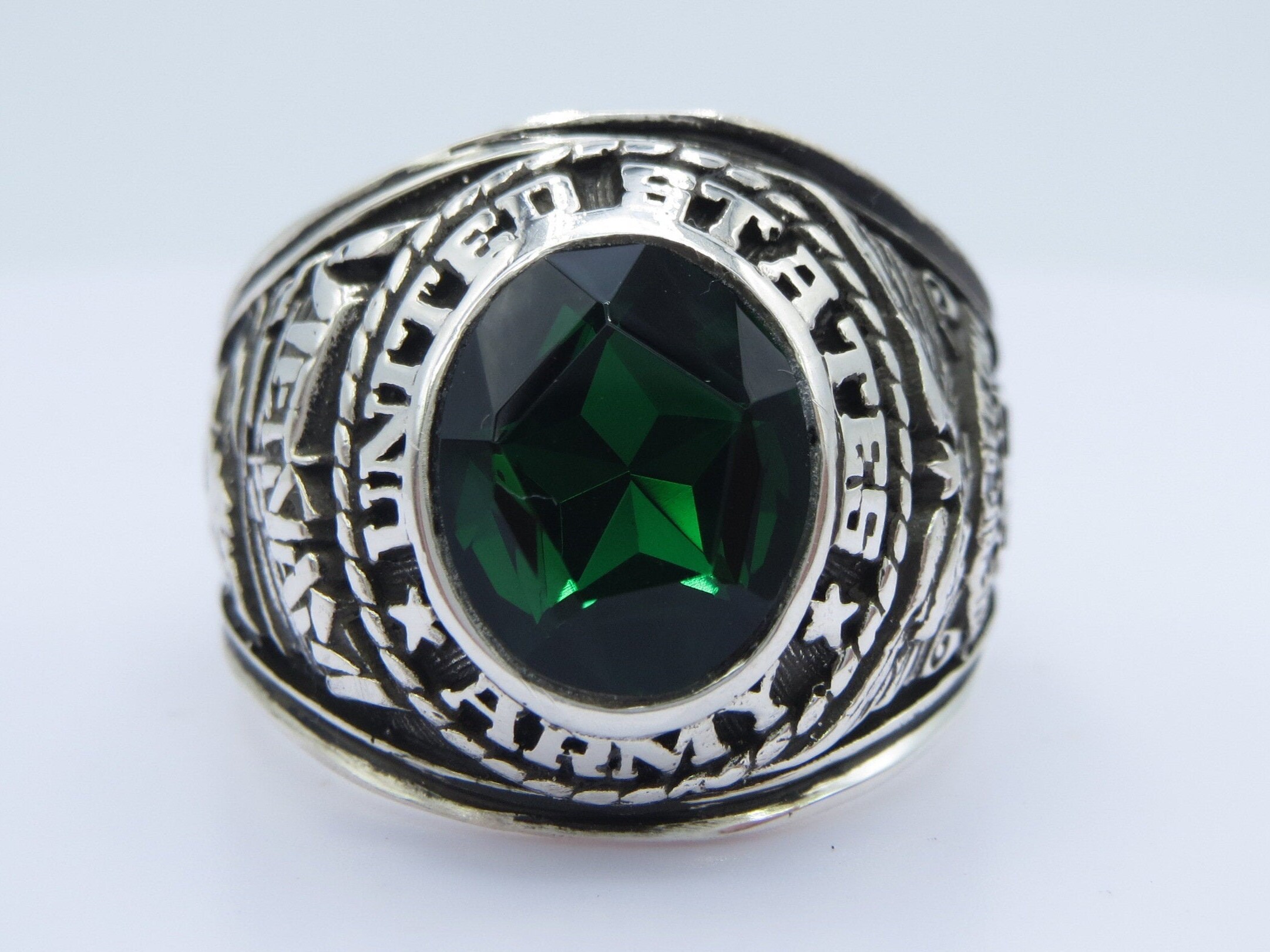 US Army Ring America's 1967 USCG Sterling Silver - Etsy