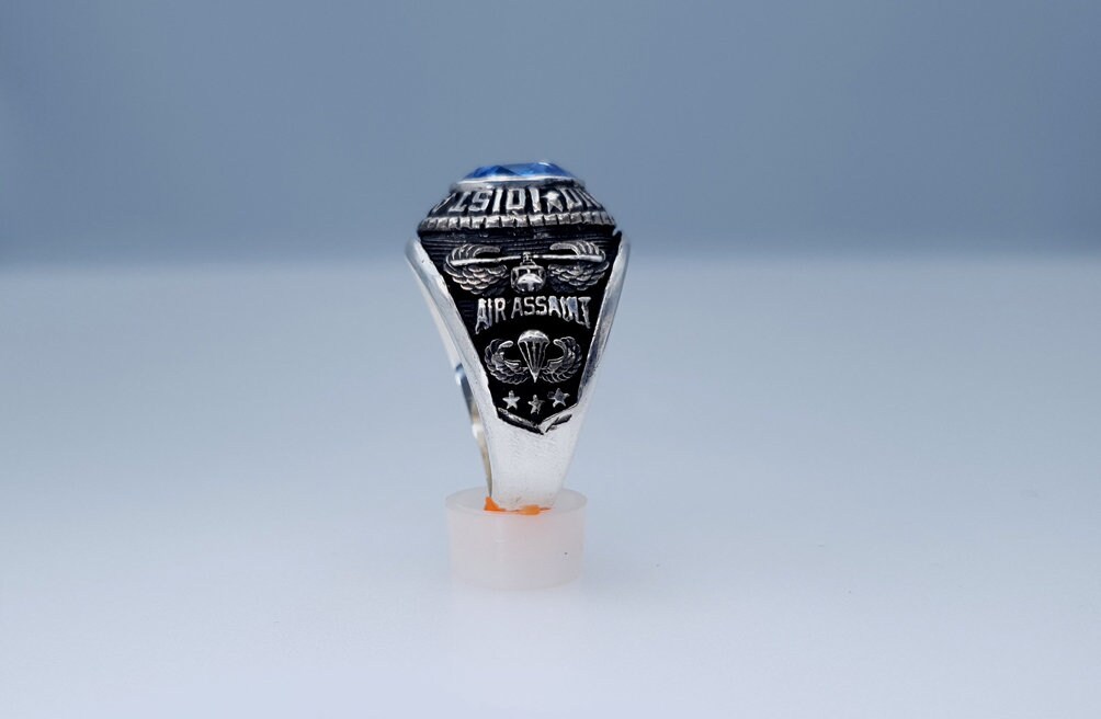 101st Airborne Division Ring Sterling Silver 925 Military | Etsy