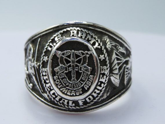 US Army Ring Field Artillery America's USA | Etsy