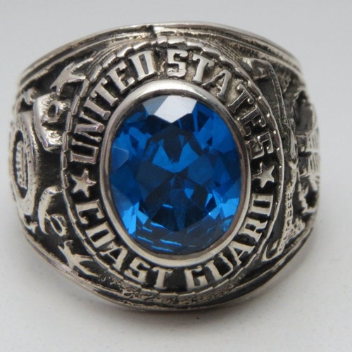 US Army Ring Military Pol Sterling Silver 925 YOUR SIZE - Etsy