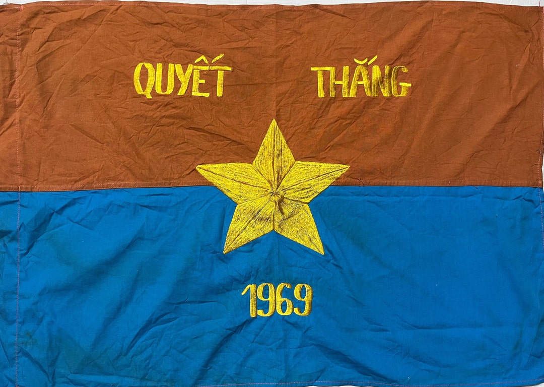 Flag , Vietcong Nva Nlf North Vn Army Flag Victory in Hue 1968 , Flag ...
