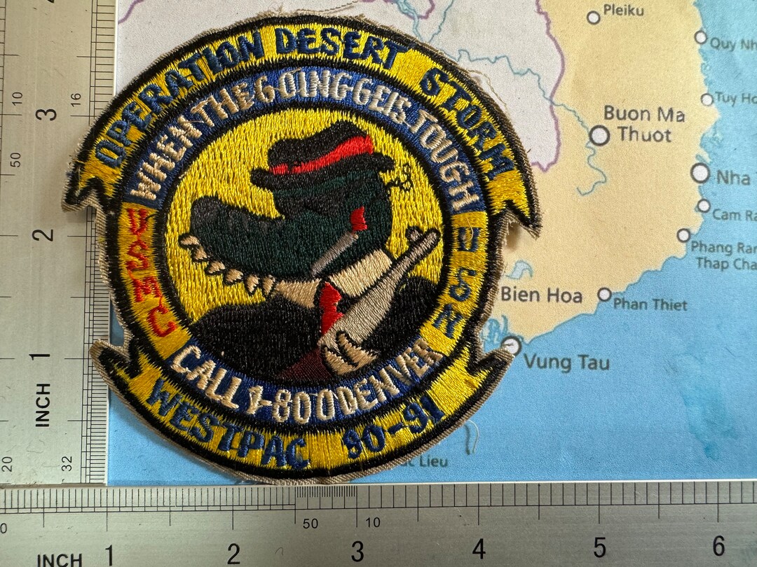 Patch Usmc Usn Operation Desert Storm Westpac 90-91 Patch - Etsy