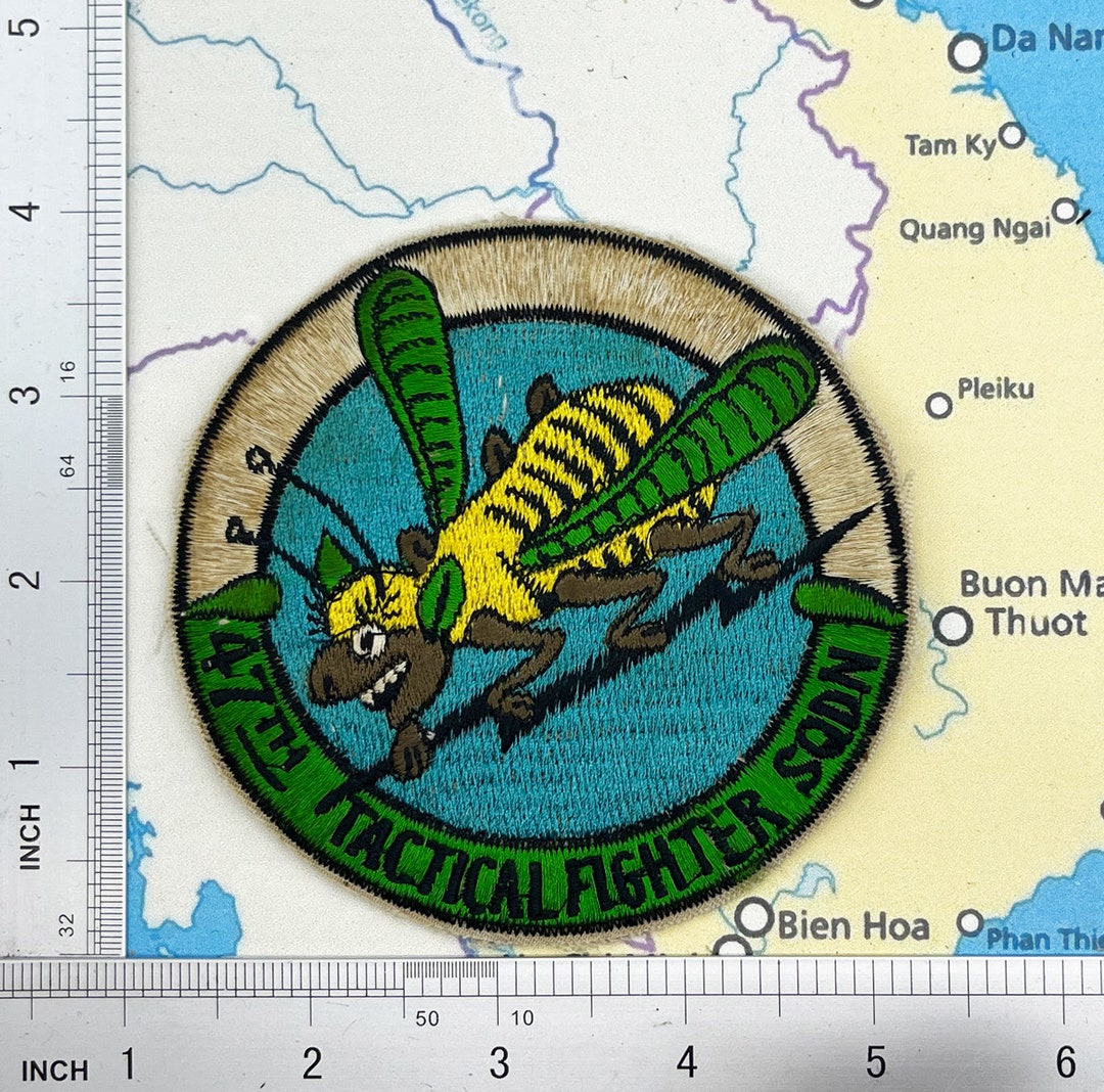 Patch Us Air Force Vietnam 47th Tactical Fighter Squadron - Etsy