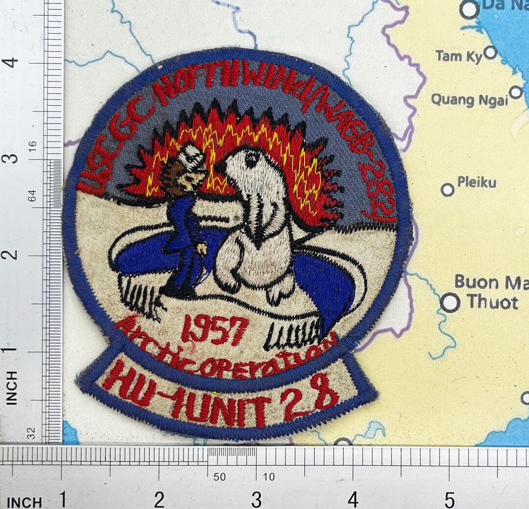 Patch , Uscg Northwind , Wagb 282 Patch , Arctic Operation , Unit 28 ...