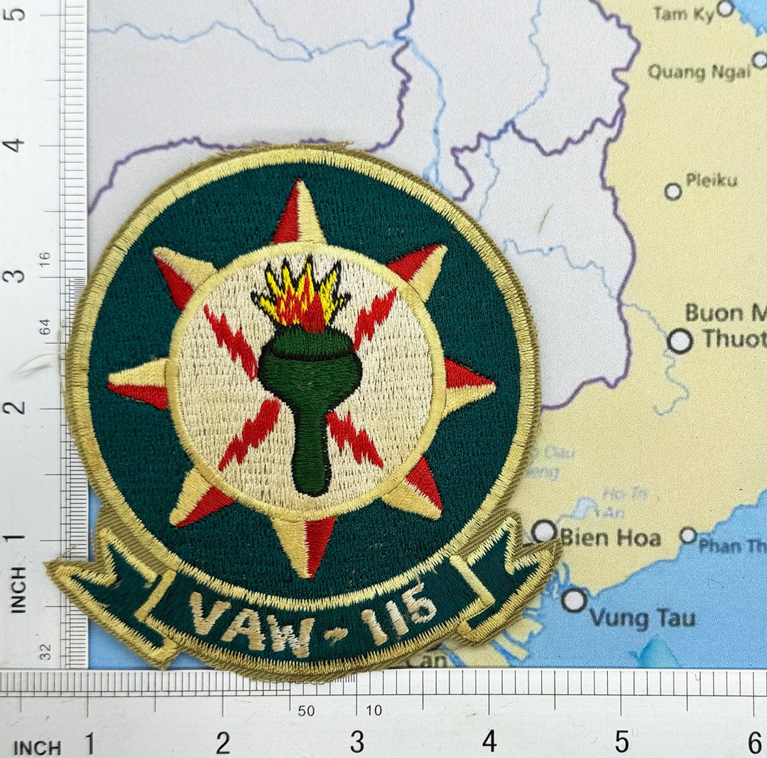 Patch Usn Usn Vaw-115 Squadron Patch Navy Uss Usaf - Etsy