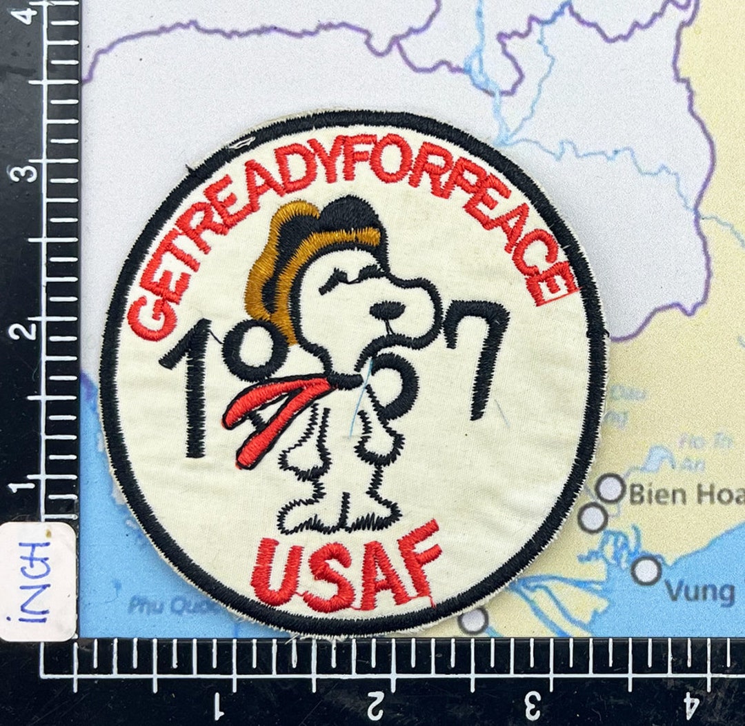 Patch , Snoopy Patch , Usaf , Get Ready for Peace , Snoopys Dog Patch ...