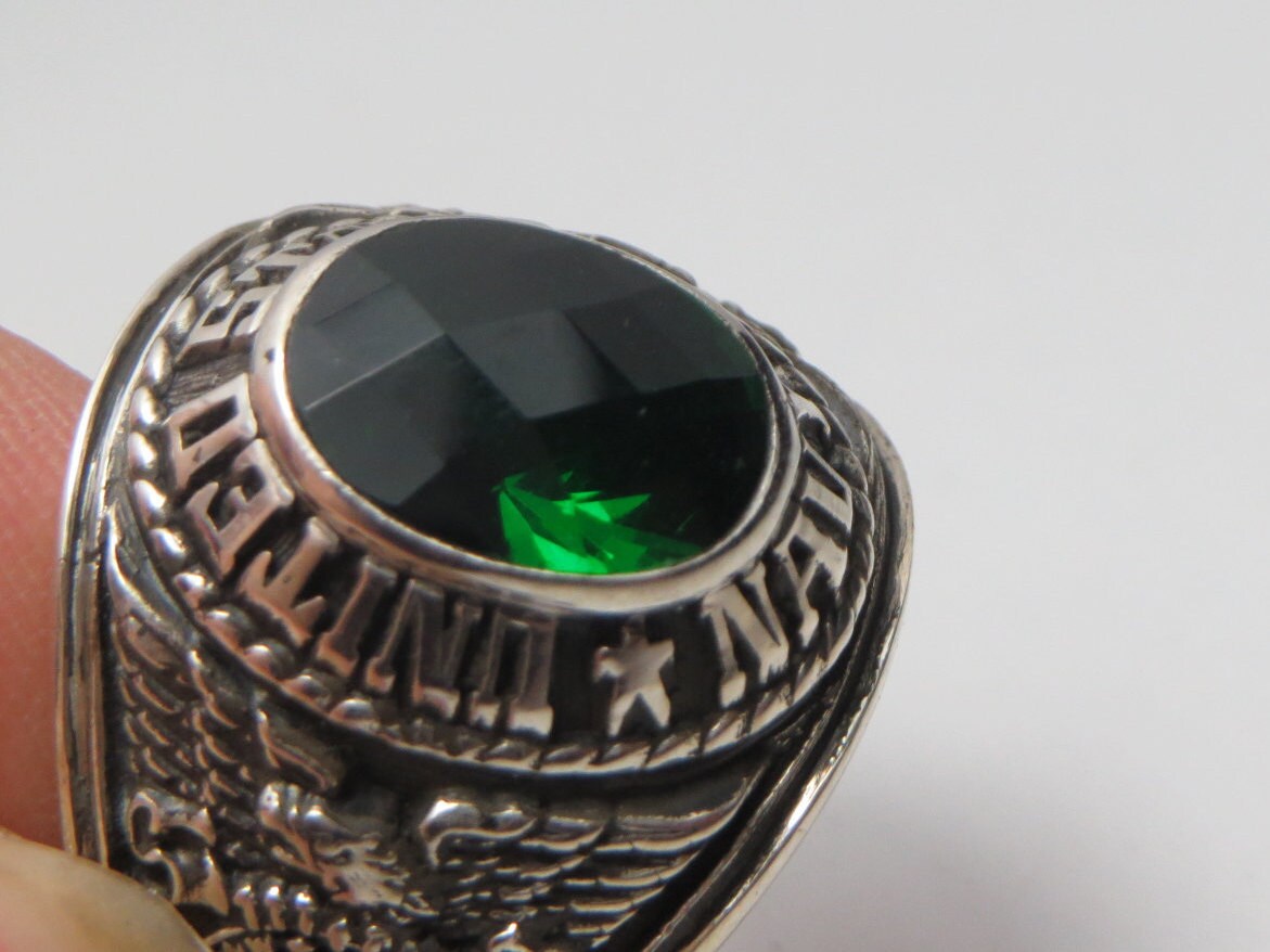 US Navy Ring USN Sterling Silver 925 Men Ring Gift | Etsy