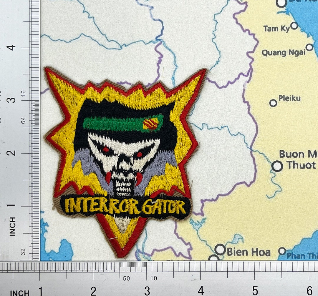 Patch Ussf 5th Special Forces Macv-sog INTERROR GATOR - Etsy