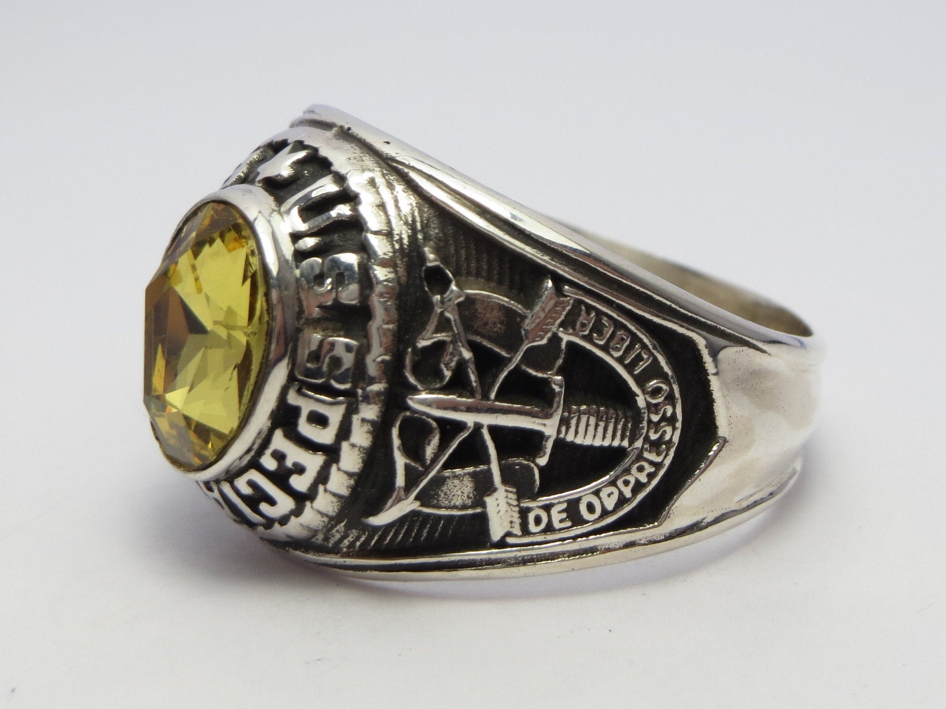 US Special Forces Ring Sterling Silver 925 Gift Military | Etsy