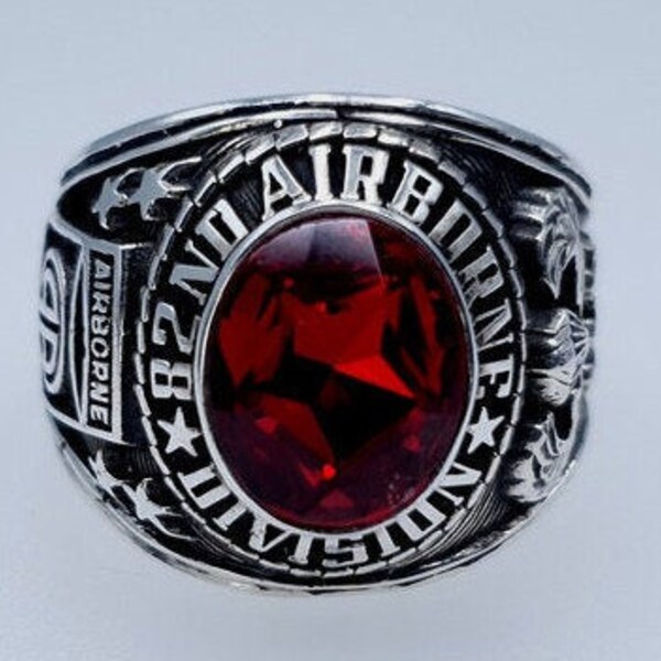 82nd Airborne Ring - Etsy
