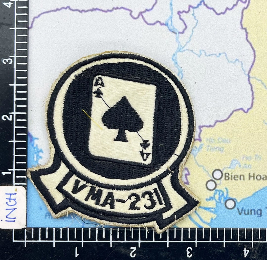 Patch , Death Card , Patch , Black , Ace of Spades ,vma Attack 231 ...