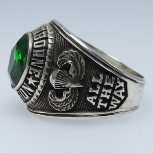 82nd Airborne Division Ring Sterling Silver 925 Gift - Etsy