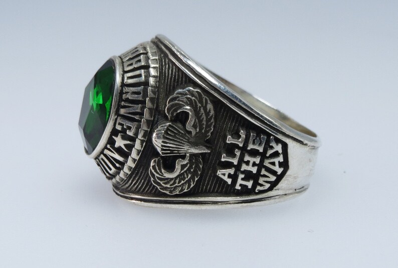82nd Airborne Division Ring Sterling Silver 925 Gift - Etsy