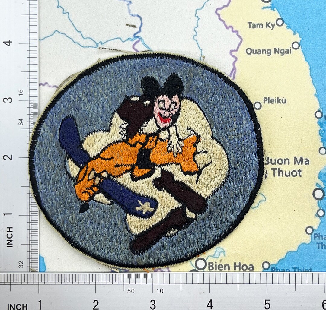 Patch USAAF 349th Bomb Squadron MICKEY MOUSE B-17 - Etsy