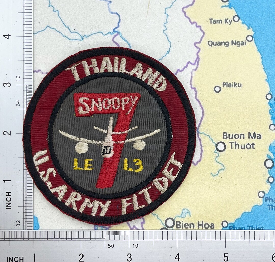 Patch Snoopy Thai Land 7th Vietnam War Patch Patch - Etsy