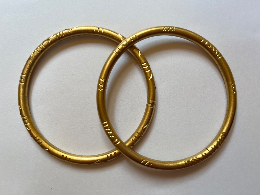 1 Brass Bracelet Plus 1 Free , Handmade , Montagnard , Pru Loyal ...