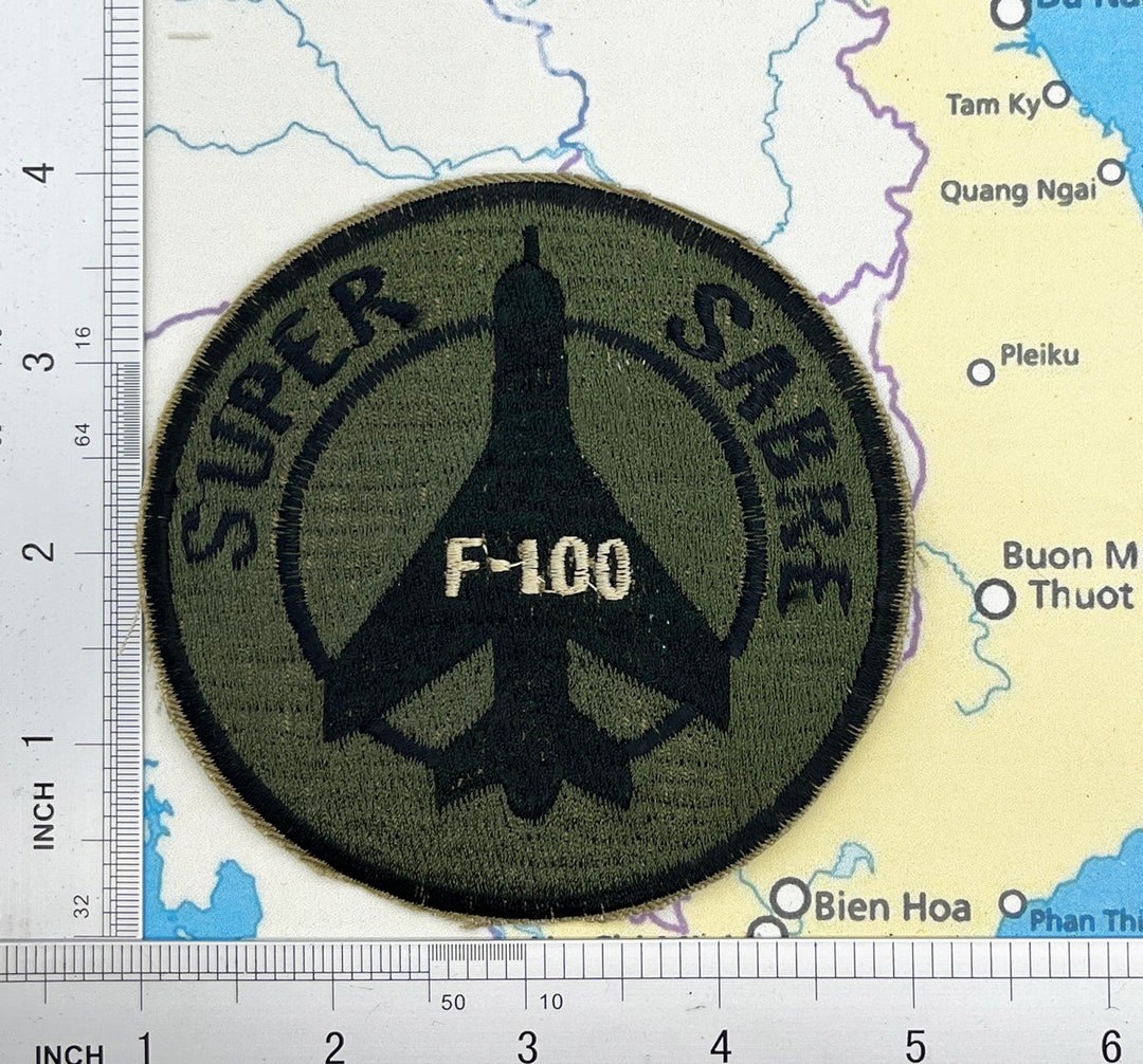 Patch 132nd Usaf Us Air Force Patch 175th Tfs F-100 - Etsy