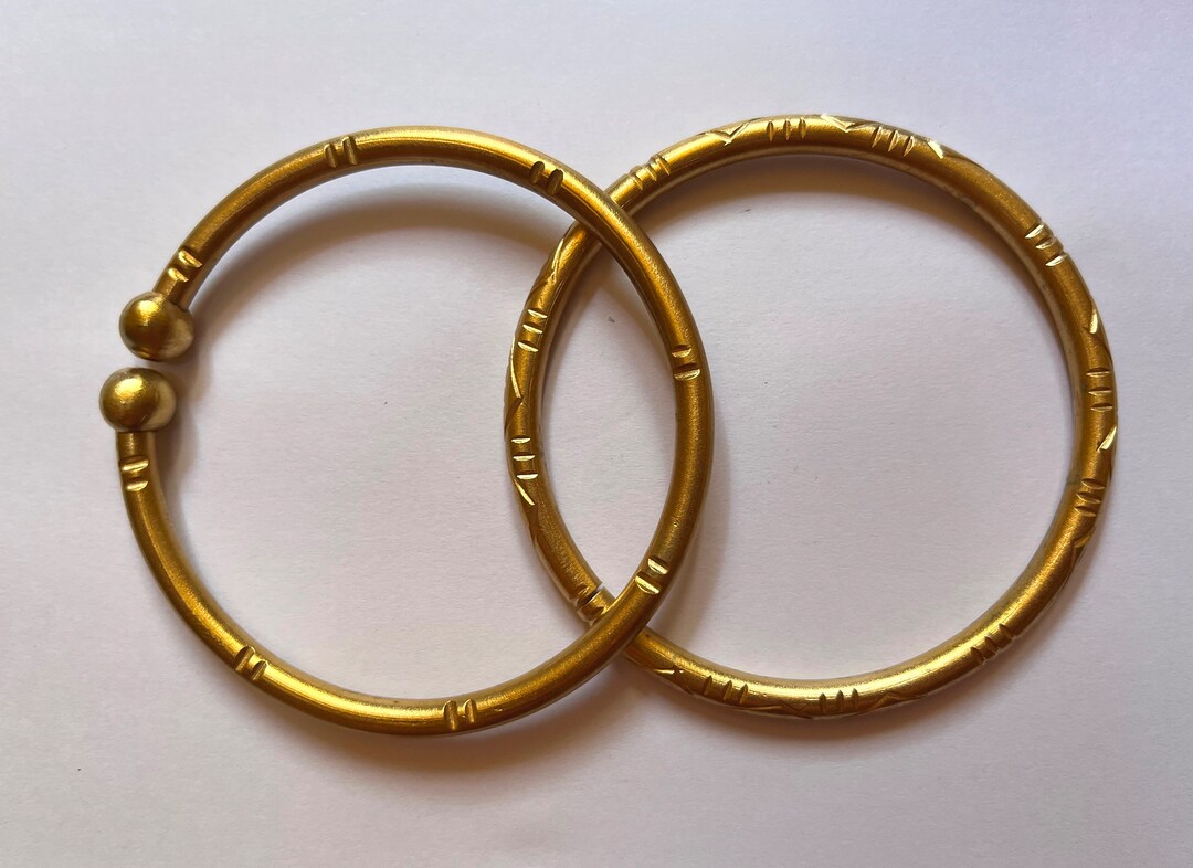 1 Brass Bracelet Plus 1 Free , Handmade , Montagnard , Pru Loyal ...