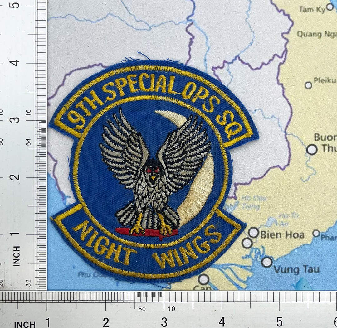 Patch 9th Special Ops Squadron Night Wings Vietnamw - Etsy