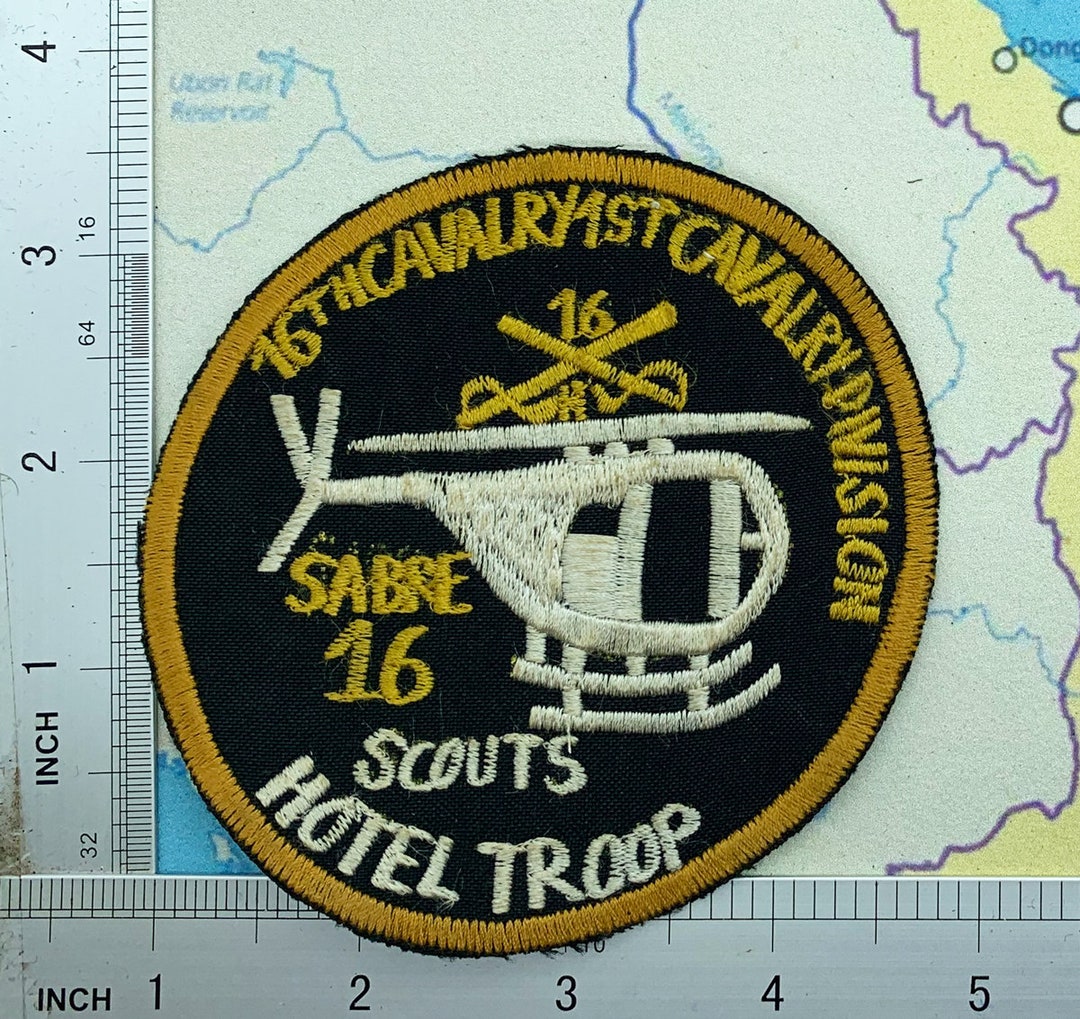Patch 1st Squadron 16th Cavalry Regiment Hotel Troop Scouts Kill Patch ...