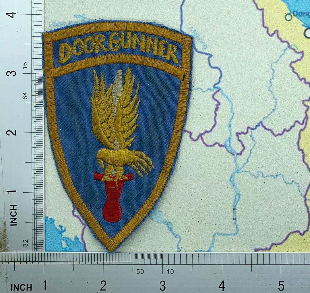 Patch , 1st , Door Gunner , Vietnam War Patch , T7-166 - Etsy