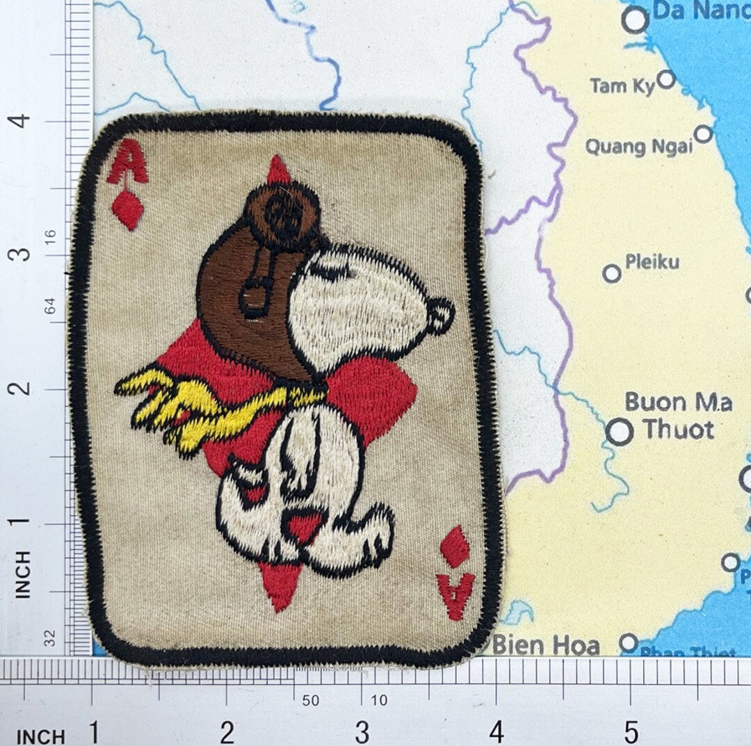 Patch Usaf Snoopy Patch 354th Tfw Pilot Ace of - Etsy