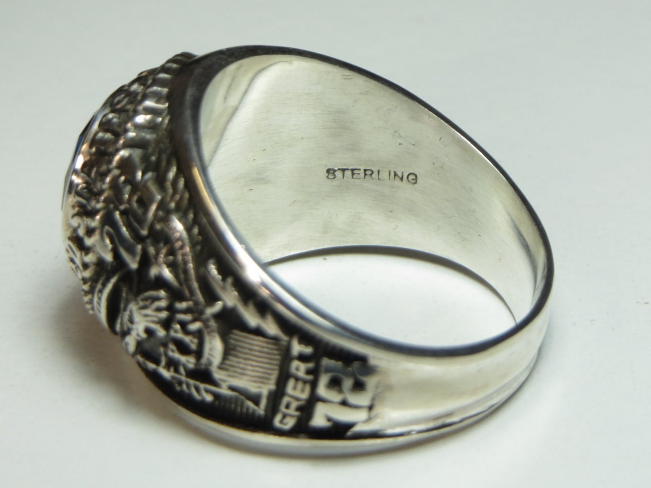 US Air Force Ring Sterling Silver 925 Gift Great | Etsy