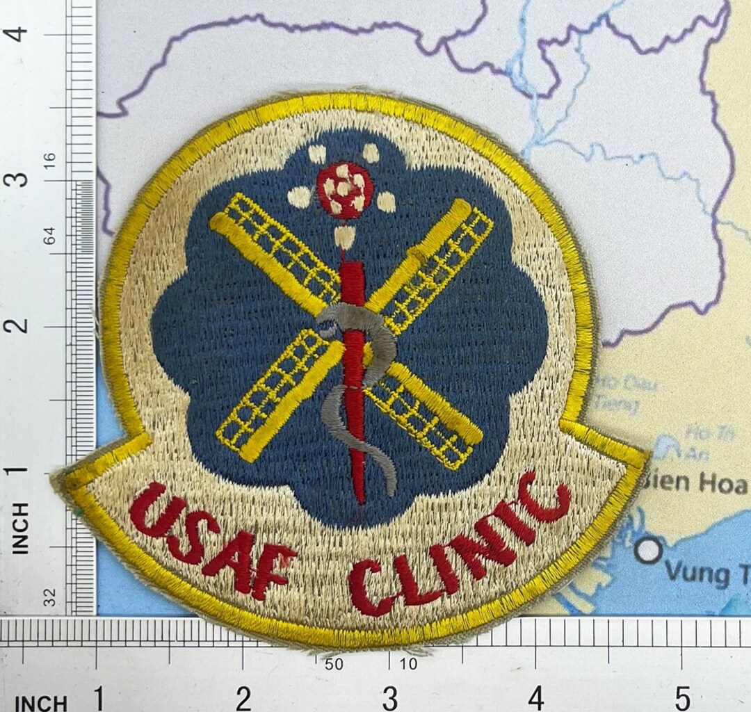 Patch , Vietnam Squadron Patch Usaf Us Air Force Clinic Patch , Usaf ...