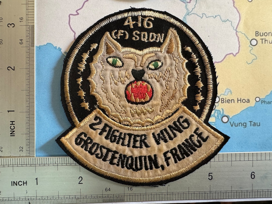 Patch 416th Squadron 2nd Fighter Wing Patch 416 Patch - Etsy