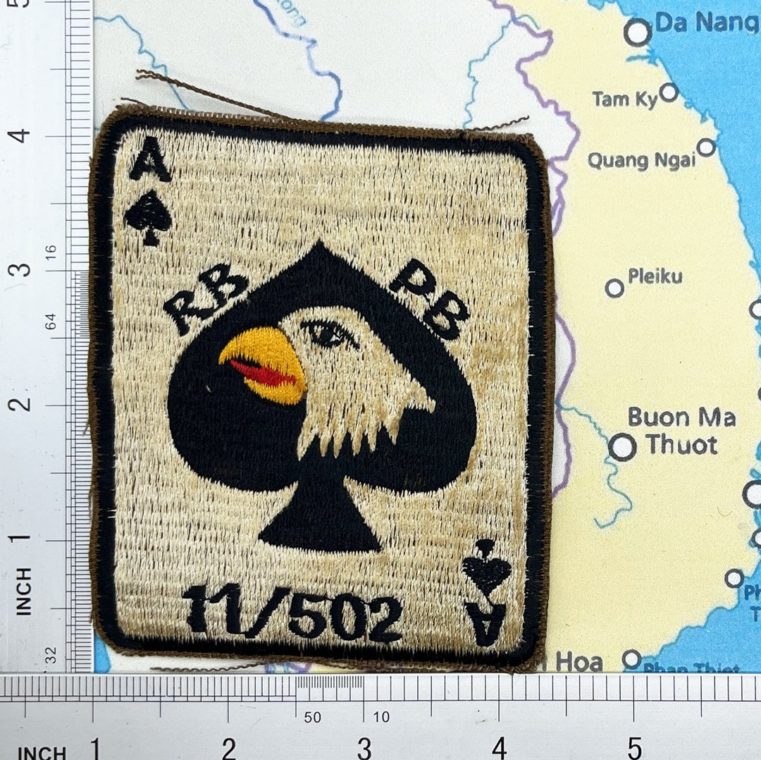 Patch Ace of Spades Ussf Patch Us Special Forces - Etsy