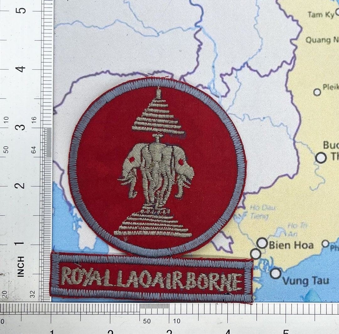 Patch Royal Lao Airborne Patch T4-605 - Etsy