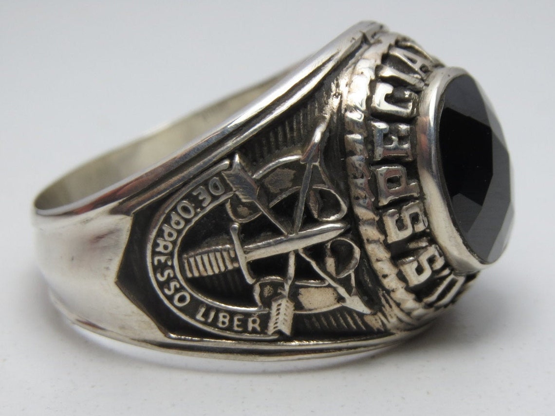 US Special Forces Ring Sterling Silver 925 Military Army | Etsy