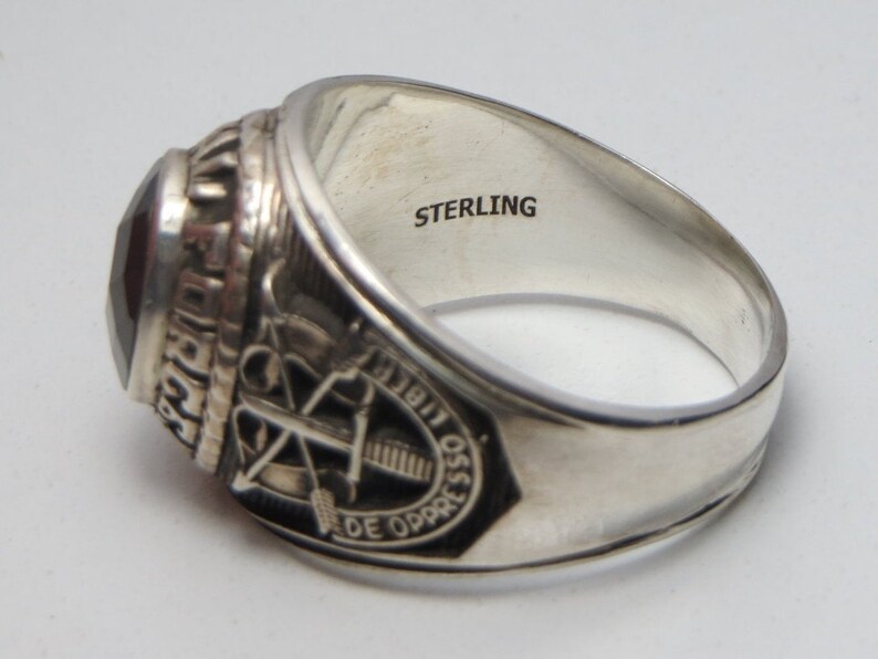 US Special Forces Ring Sterling Silver 925 Military Army - Etsy