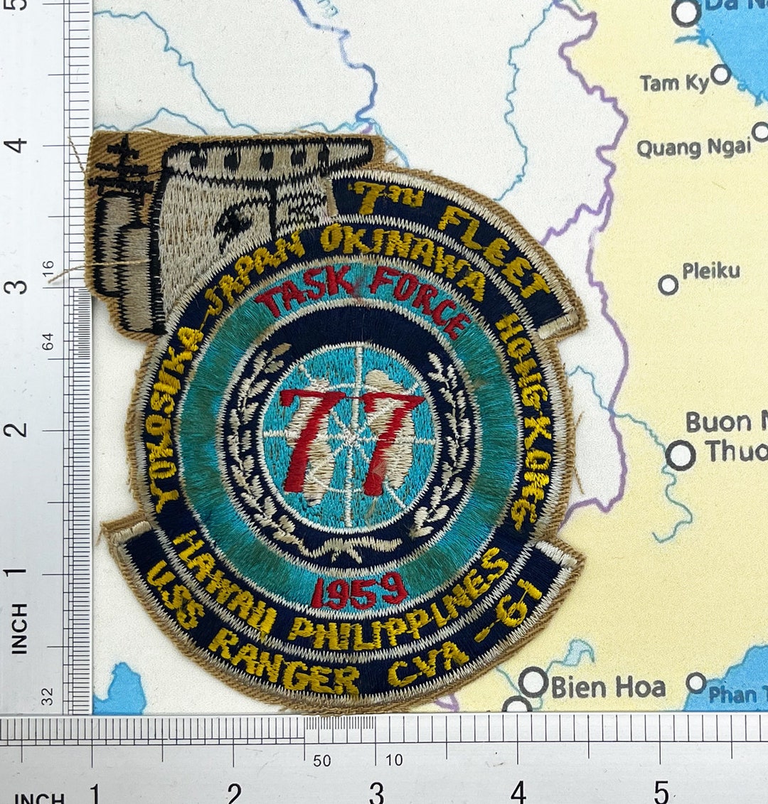 Patch 7th Fleet 77th Uss Ranger Cva 61 Patch Task - Etsy