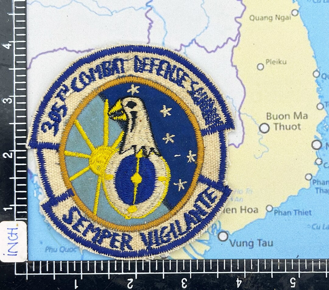 Patch , 305th Combat Defense Squadron , Semper Vigilante Patch , T6-755 ...