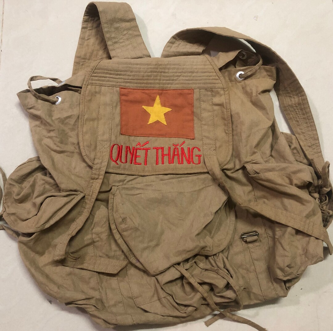 1 Rucksack , 3 Section , Vc North Vietnamese Army Combat Rucksack ...